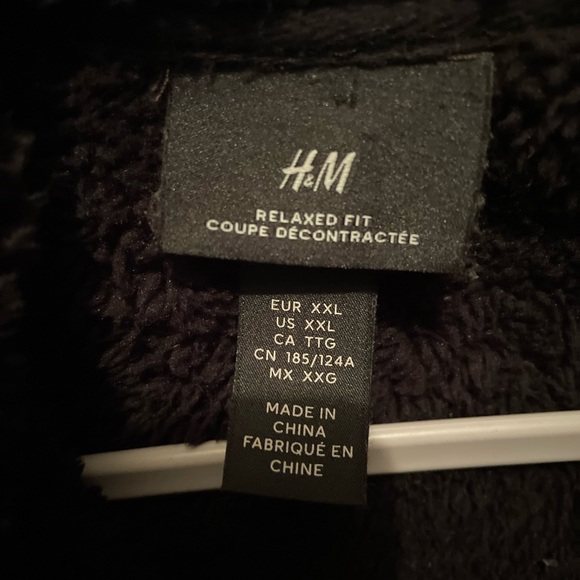 H&M | Other | Hm Relaxed Fit Fleece Hoodie Size Xxl | Poshmark